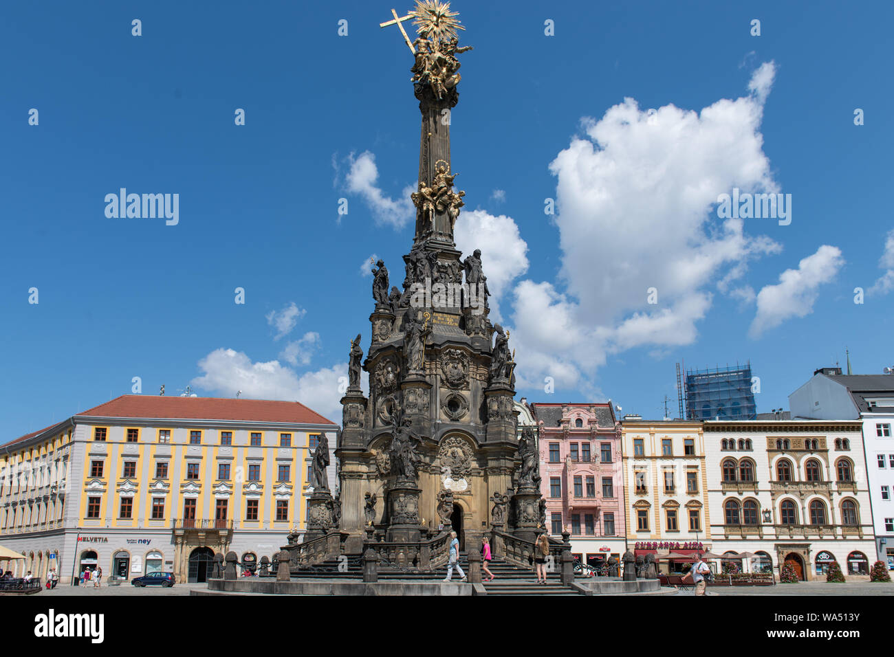 Olomouc holy trinity column hi-res stock photography and images - Alamy