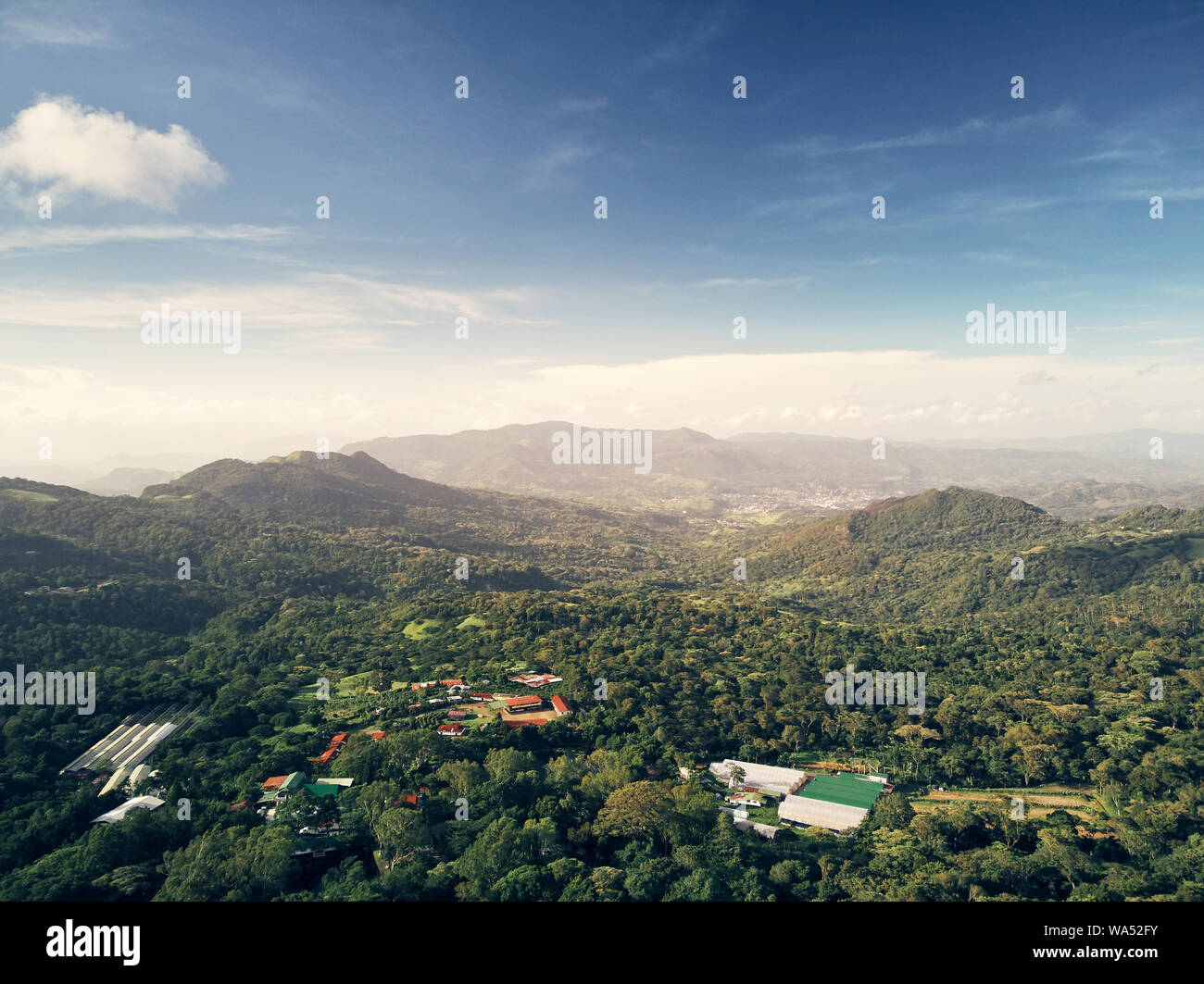 Aerial above view rural hi-res stock photography and images - Alamy