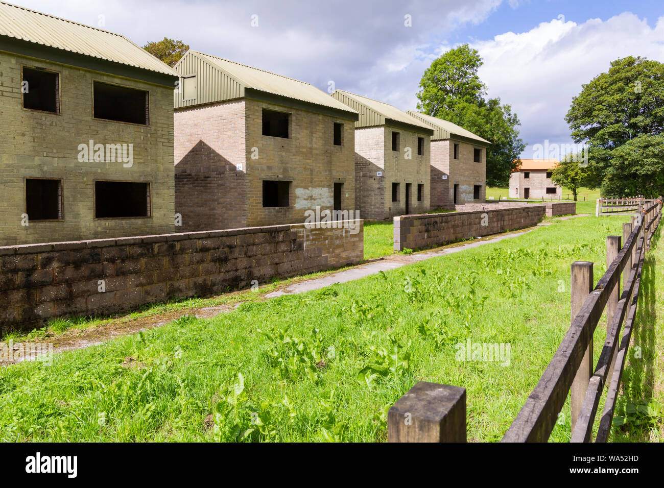 Imber, Wiltshire, UK. 17th Aug 2019. Transported back to bygone days ...
