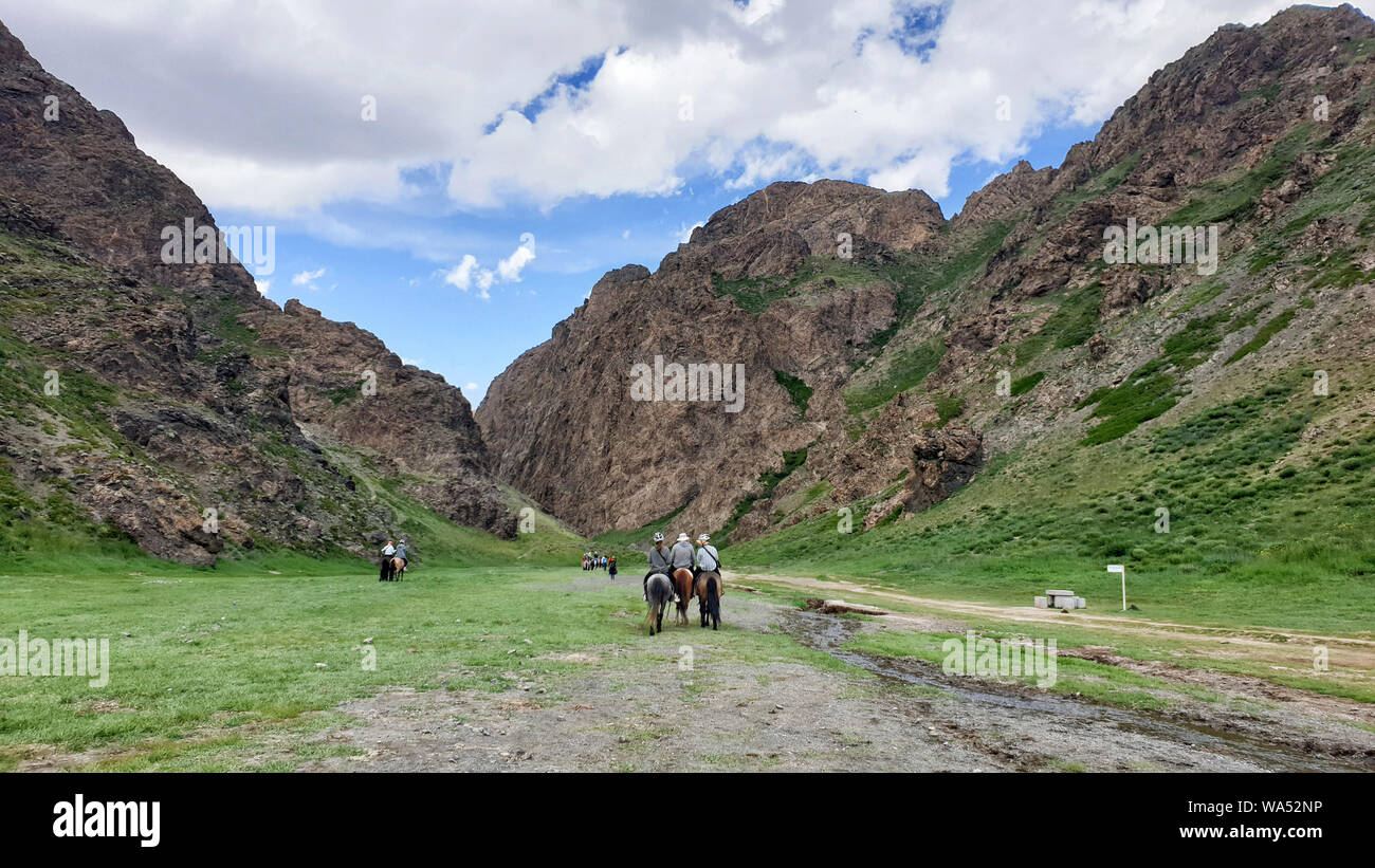 Yol Valley at the Gobi Desert, Mongolia Stock Photo - Alamy