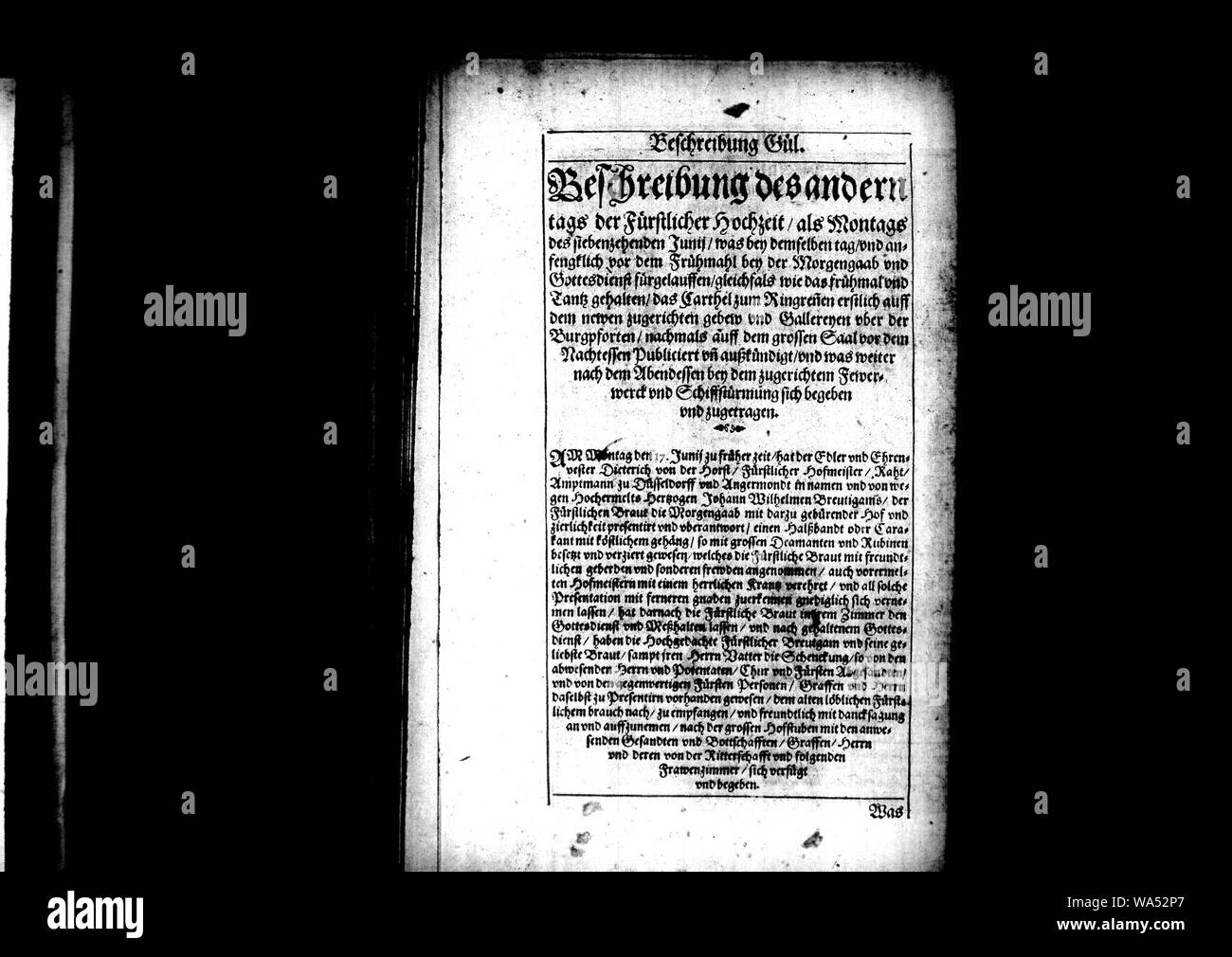 Jakobe von baden Black and White Stock Photos & Images - Alamy