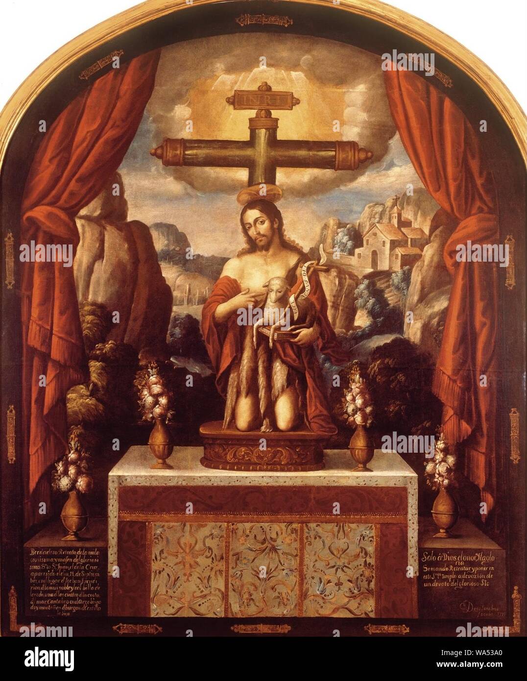 Saint john cross hi-res stock photography and images - Alamy