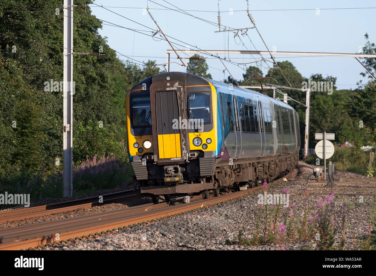 First Transpennine Express class 350 electric train on the West Coast ...