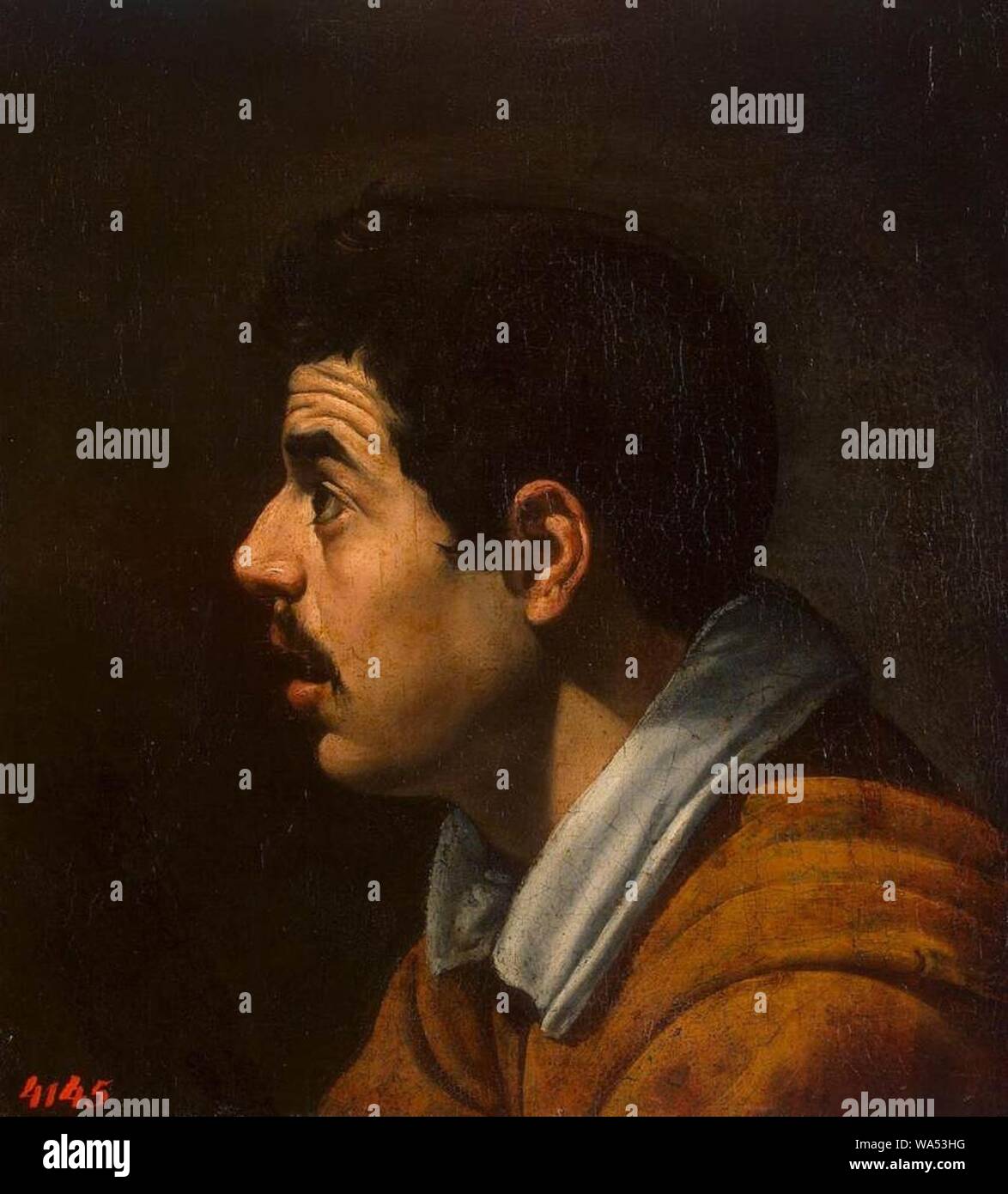 Diego Velázquez - Head of a Man Stock Photo - Alamy