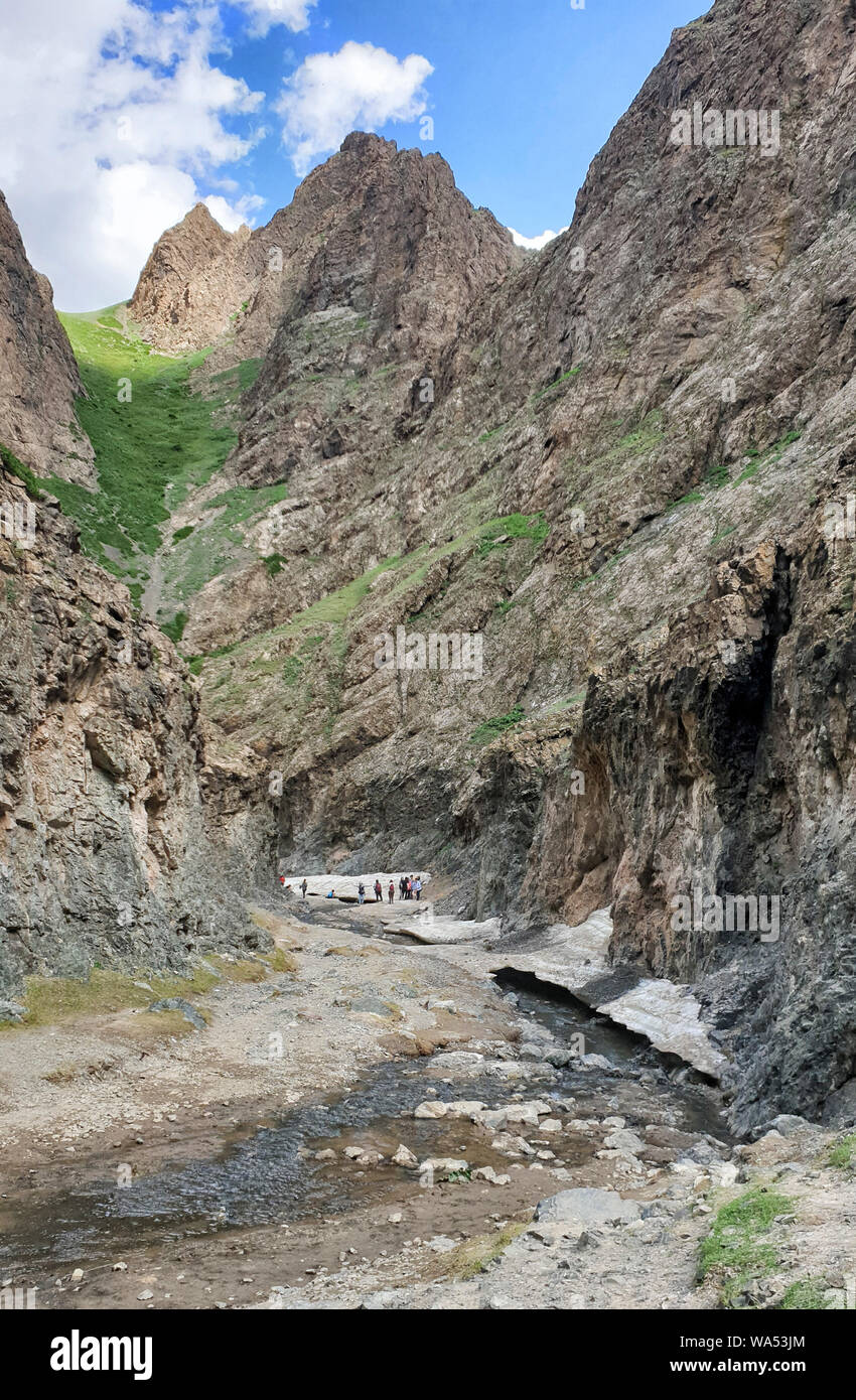 Yol Valley at the Gobi Desert, Mongolia Stock Photo - Alamy