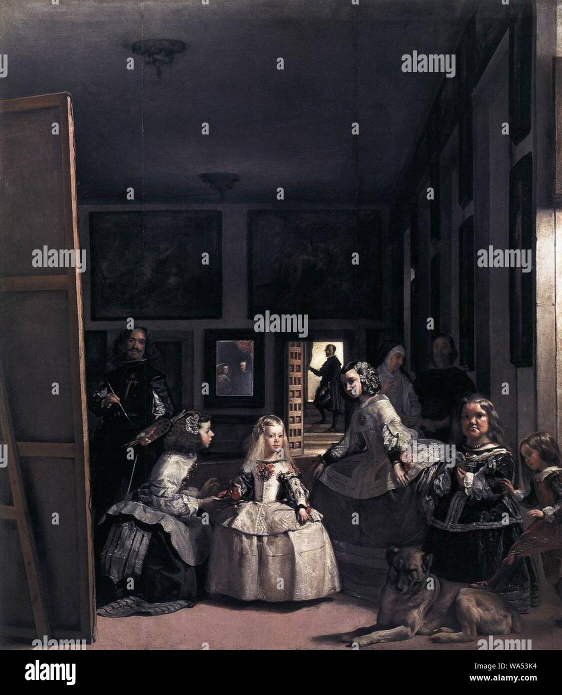 Diego Velázquez - Las Meninas or The Family of Philip IV Stock Photo ...