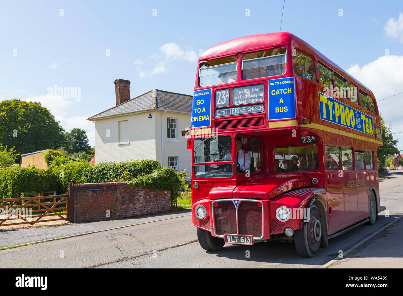Tilshead, Wiltshire, UK. 17th Aug 2019. Transported back to bygone days ...