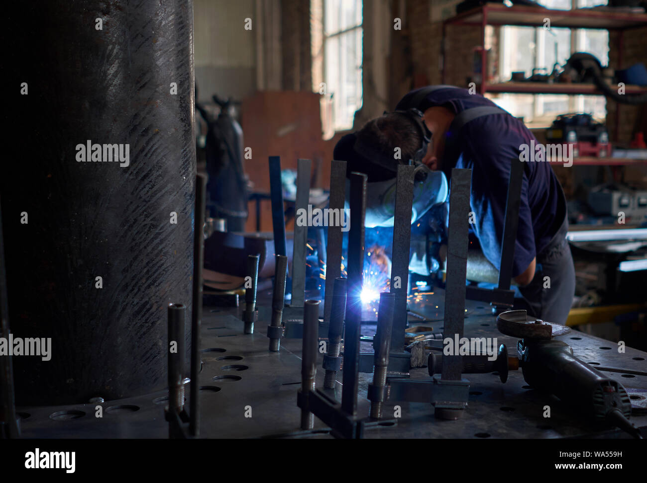 Gondola repair shop hi-res stock photography and images - Alamy