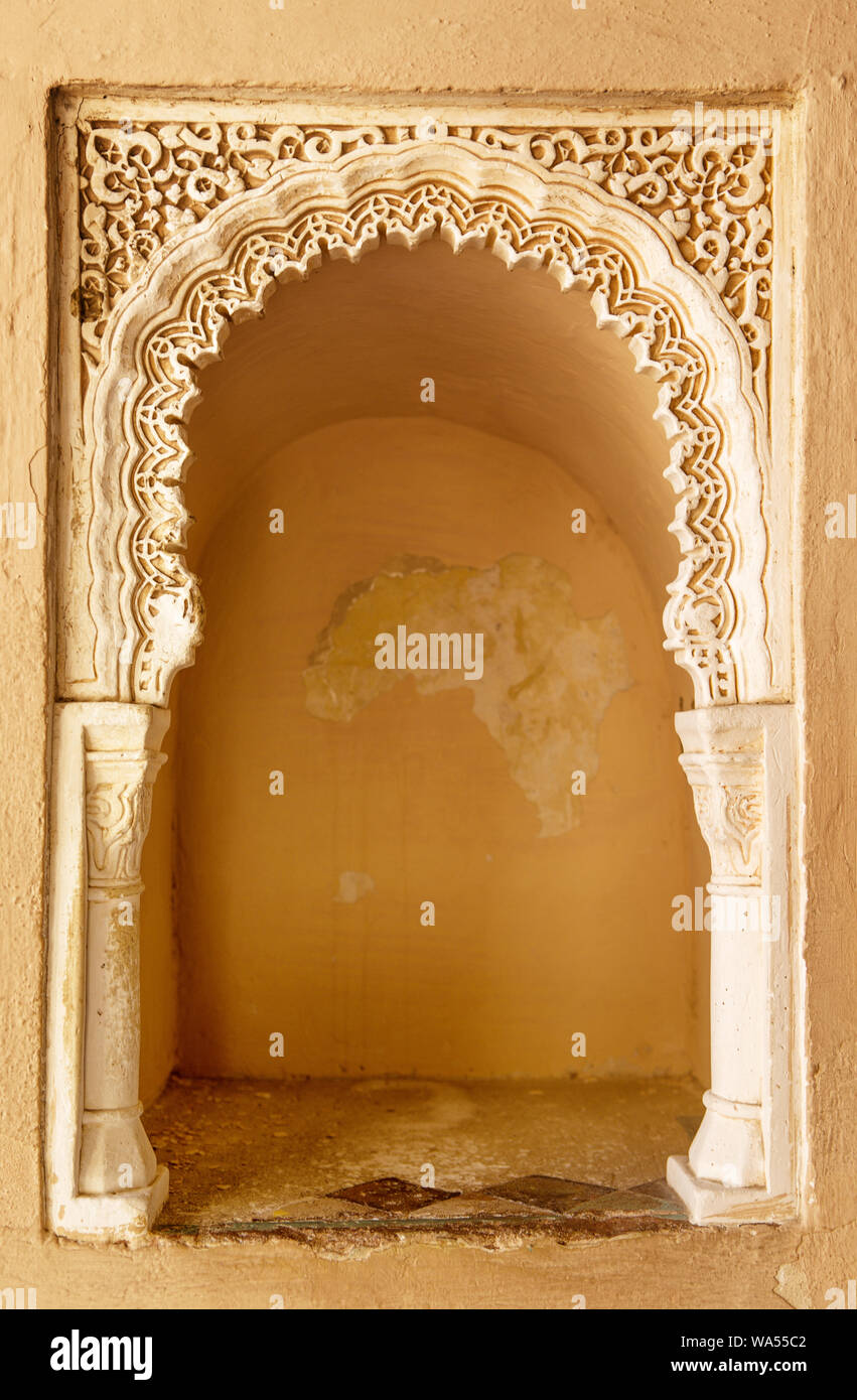 architecture detail of a window in malaga spain Stock Photo - Alamy
