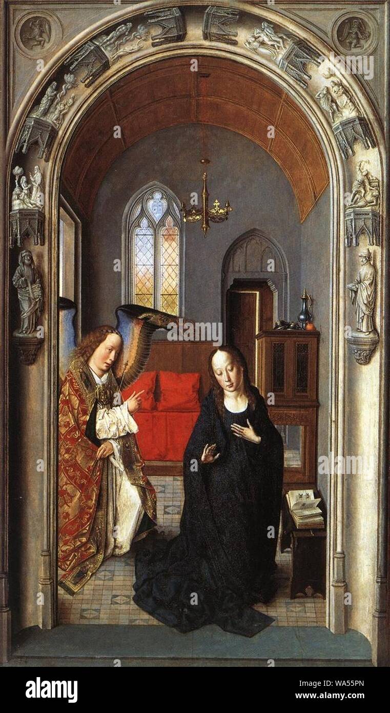 Classic dieric bouts the annunciation hi-res stock photography and images - Alamy