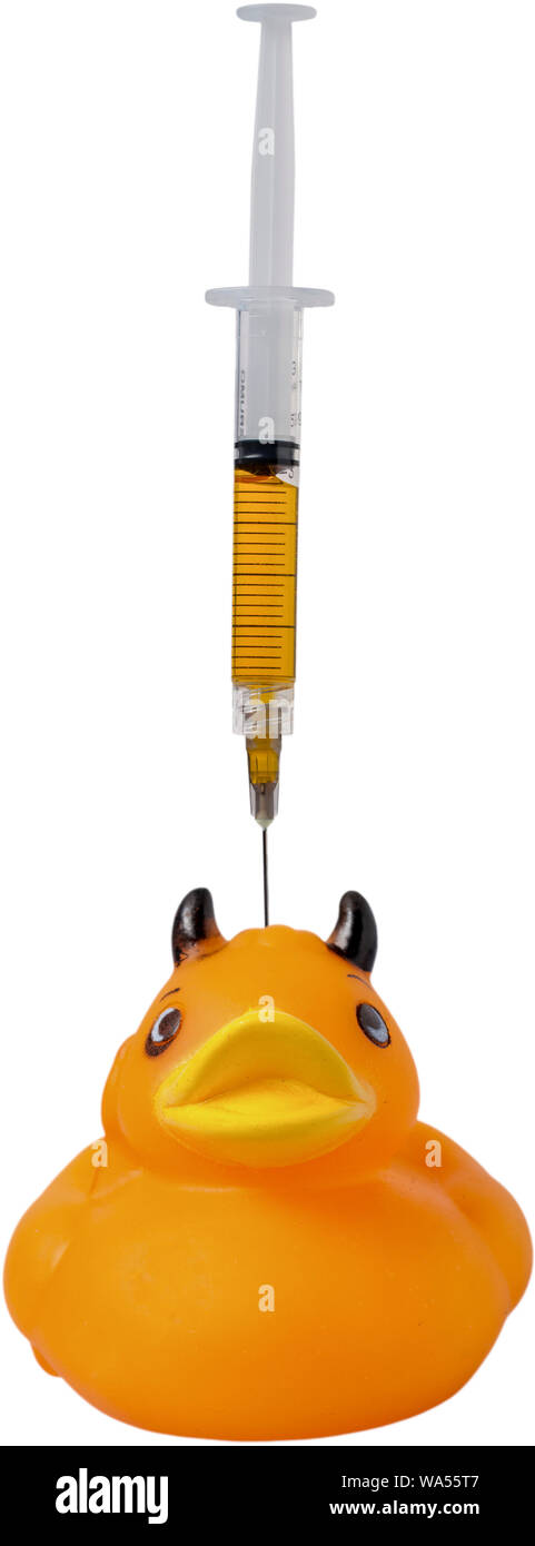 Colored rubber ducky shows how it gets its color. Studio image. Mar 11 ...