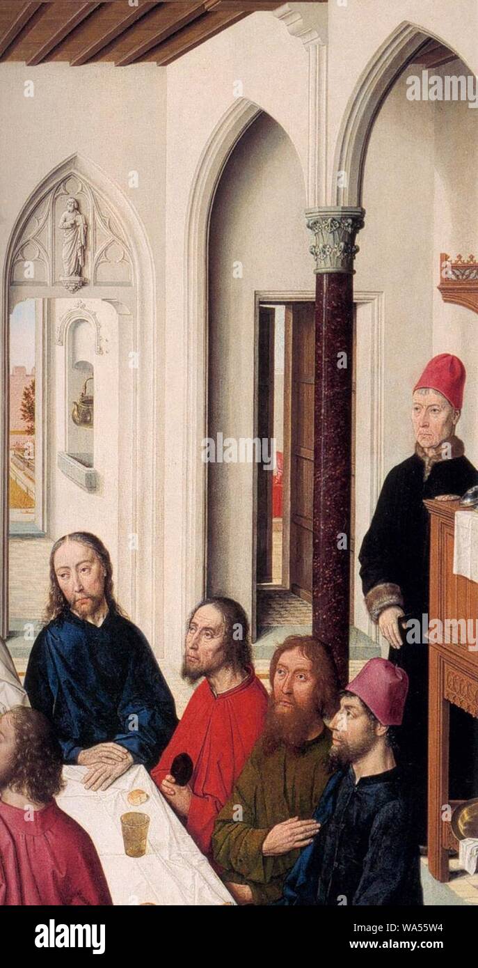 Dieric Bouts - The Last Supper (detail Stock Photo - Alamy