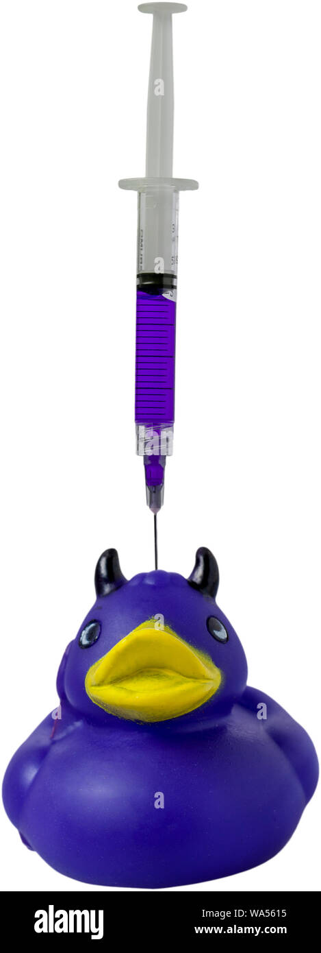 Colored rubber ducky shows how it gets its color. Studio image. Mar 11 ...