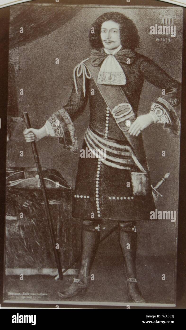 Dietegan von Salis-Seewis (1651-1697), Colonel in Spain Stock Photo - Alamy