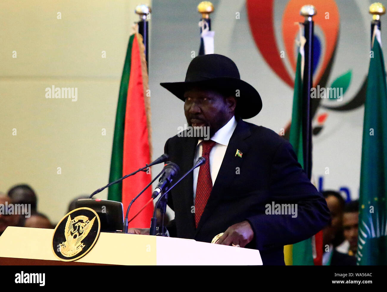 South sudan president salva kiir mayardit hi-res stock photography and ...