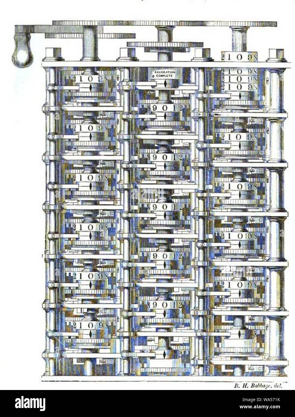 Difference engine hi-res stock photography and images - Alamy
