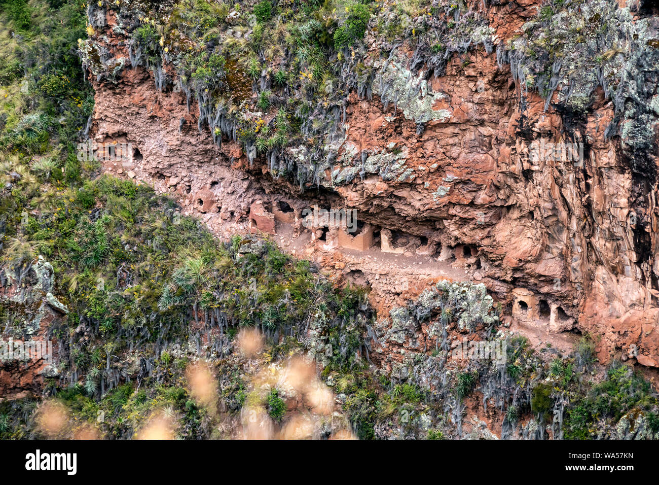 Biggest cemetery of Latin America from Incan time in Pisac ...