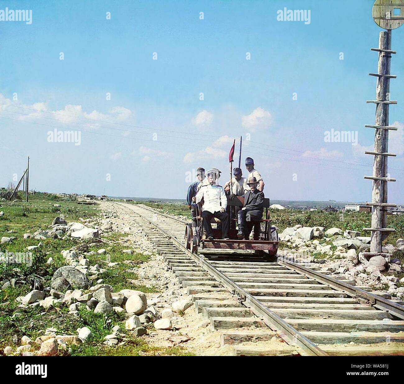 Digital rendering - Na drezin u Petrozavodska po Murm. zh.d. 03951v ...