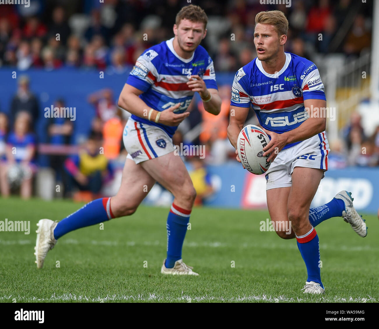 Wakefield, UK, 11 8 2019. 11 August 2019. Mobile Rocket Stadium ...