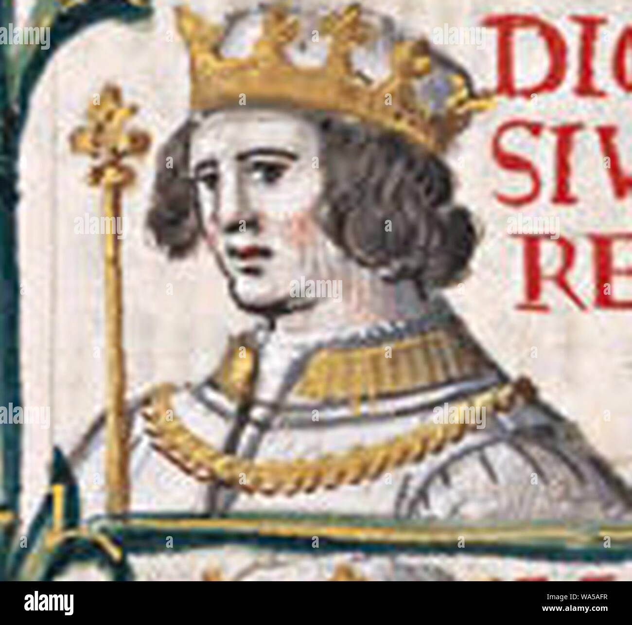 Dinis de Portugal Stock Photo - Alamy