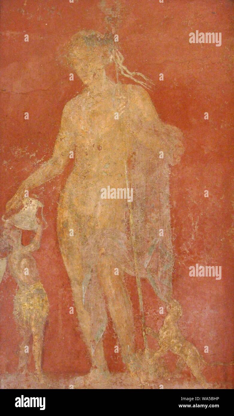 Dioniso e Satiro Stock Photo - Alamy