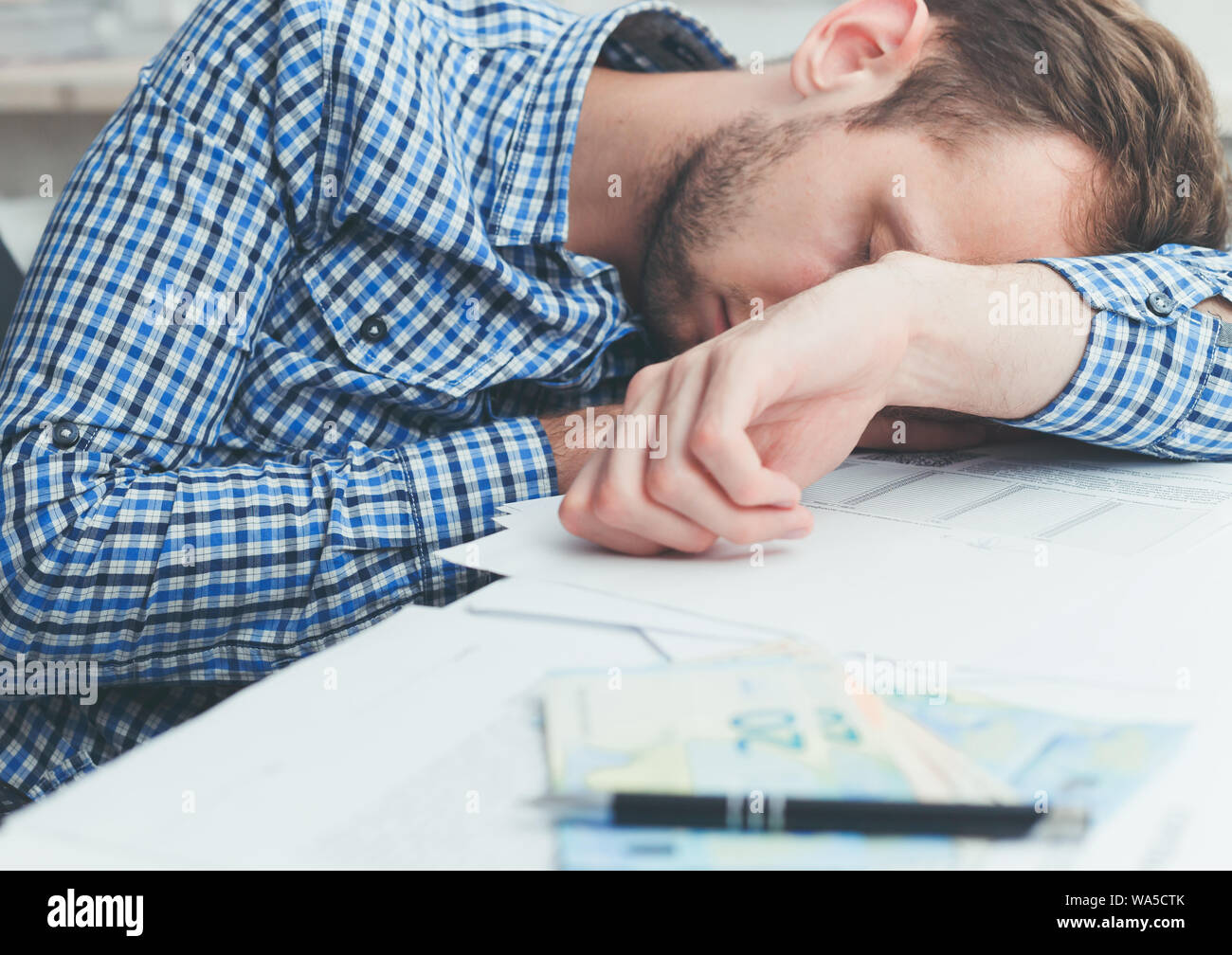 Sleep hard hi-res stock photography and images - Alamy