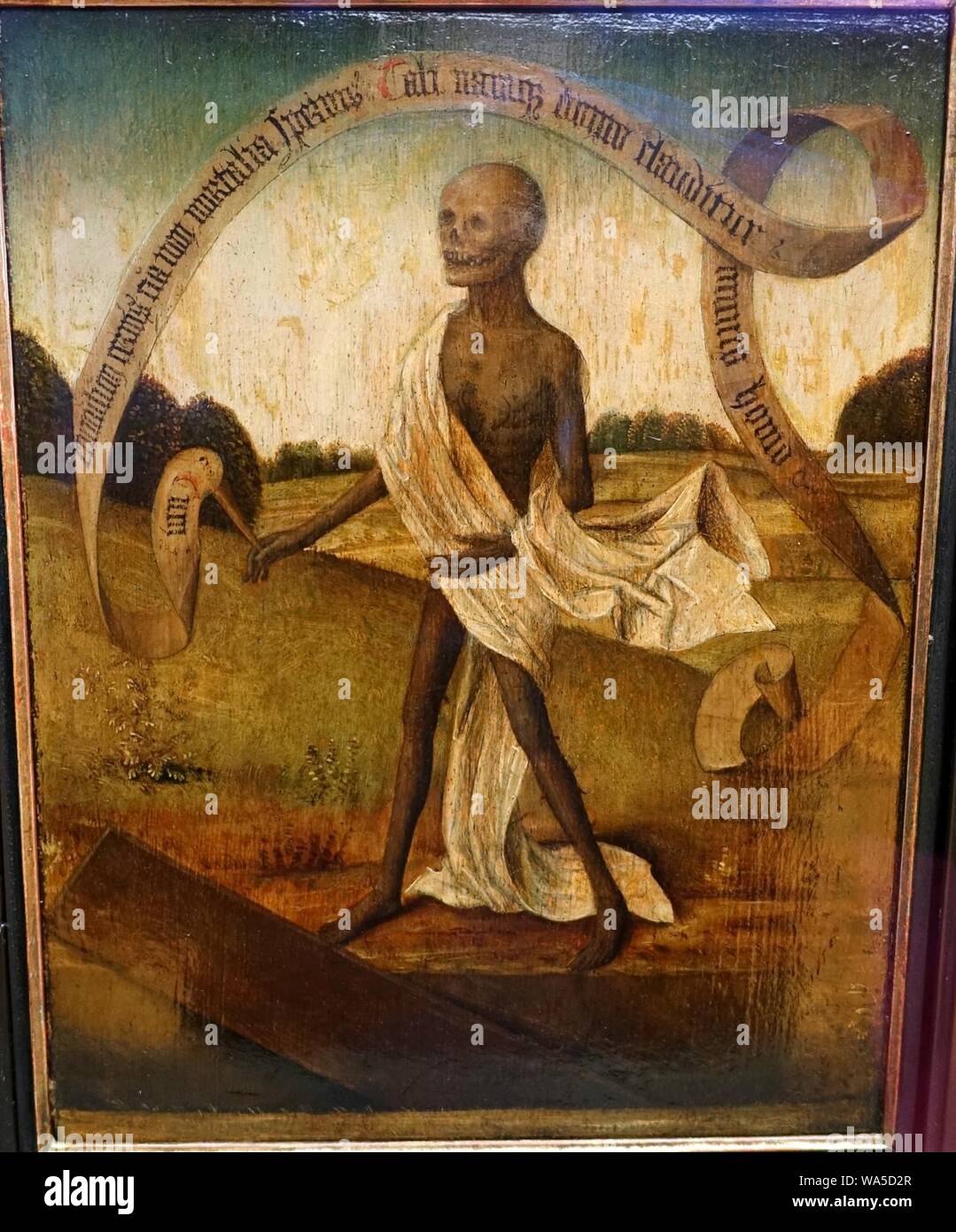 Diptych of Guilelmus Scultetus, view 2, Netherlands, c. 1482, oak Stock ...