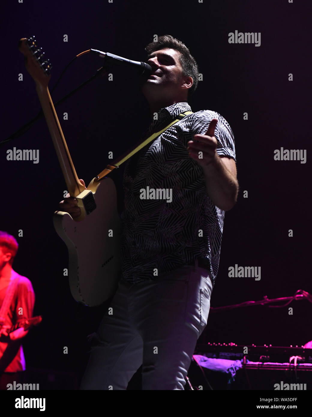 MIAMI BEACH, FL - AUGUST 16: Robby Hunter of Magic City Hippies ...