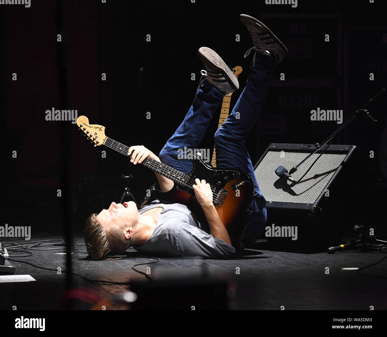 MIAMI BEACH, FL - AUGUST 16: Robby Hunter of Magic City Hippies ...