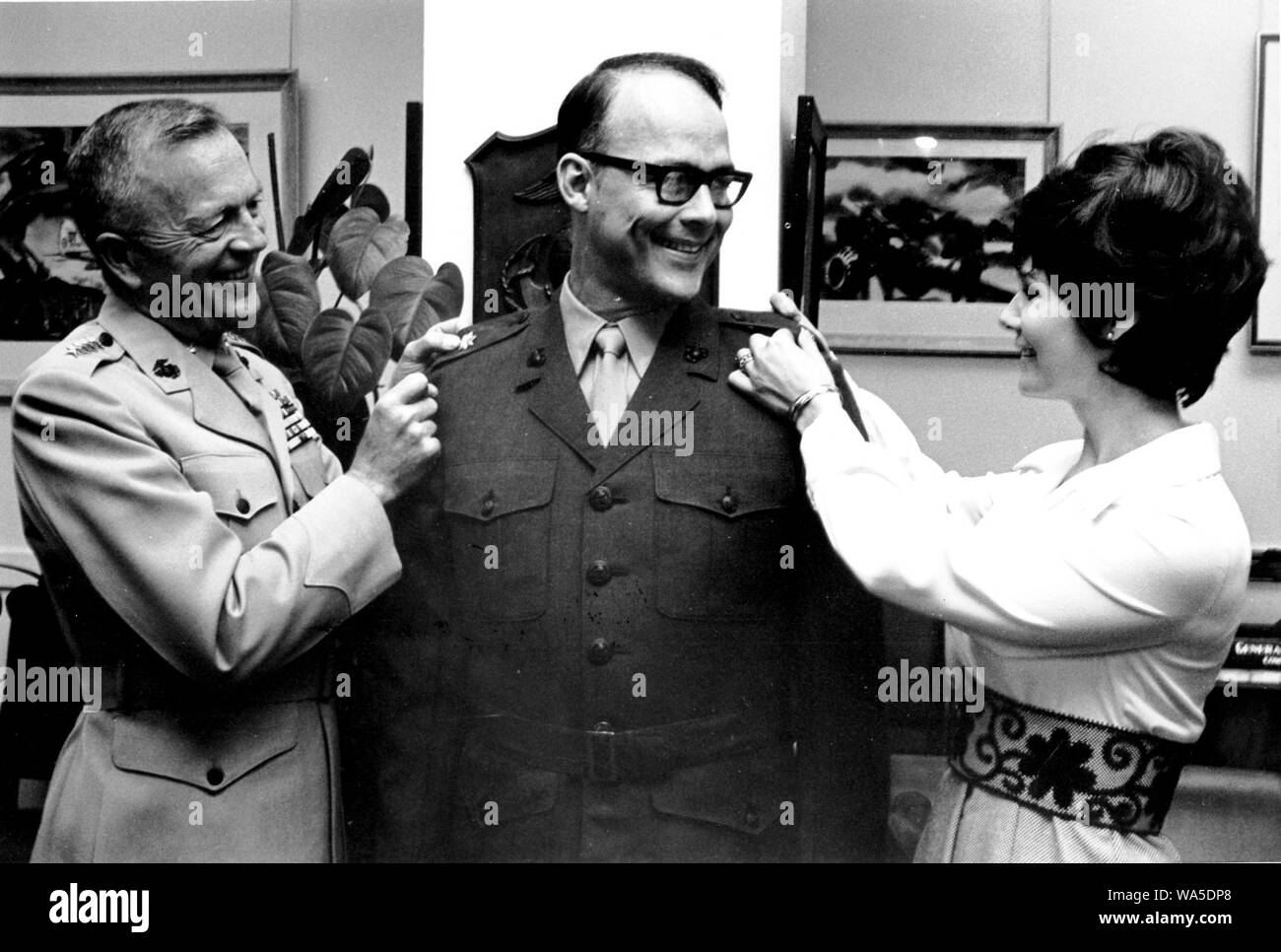 Direct Commission USMC Gillies Stock Photo - Alamy