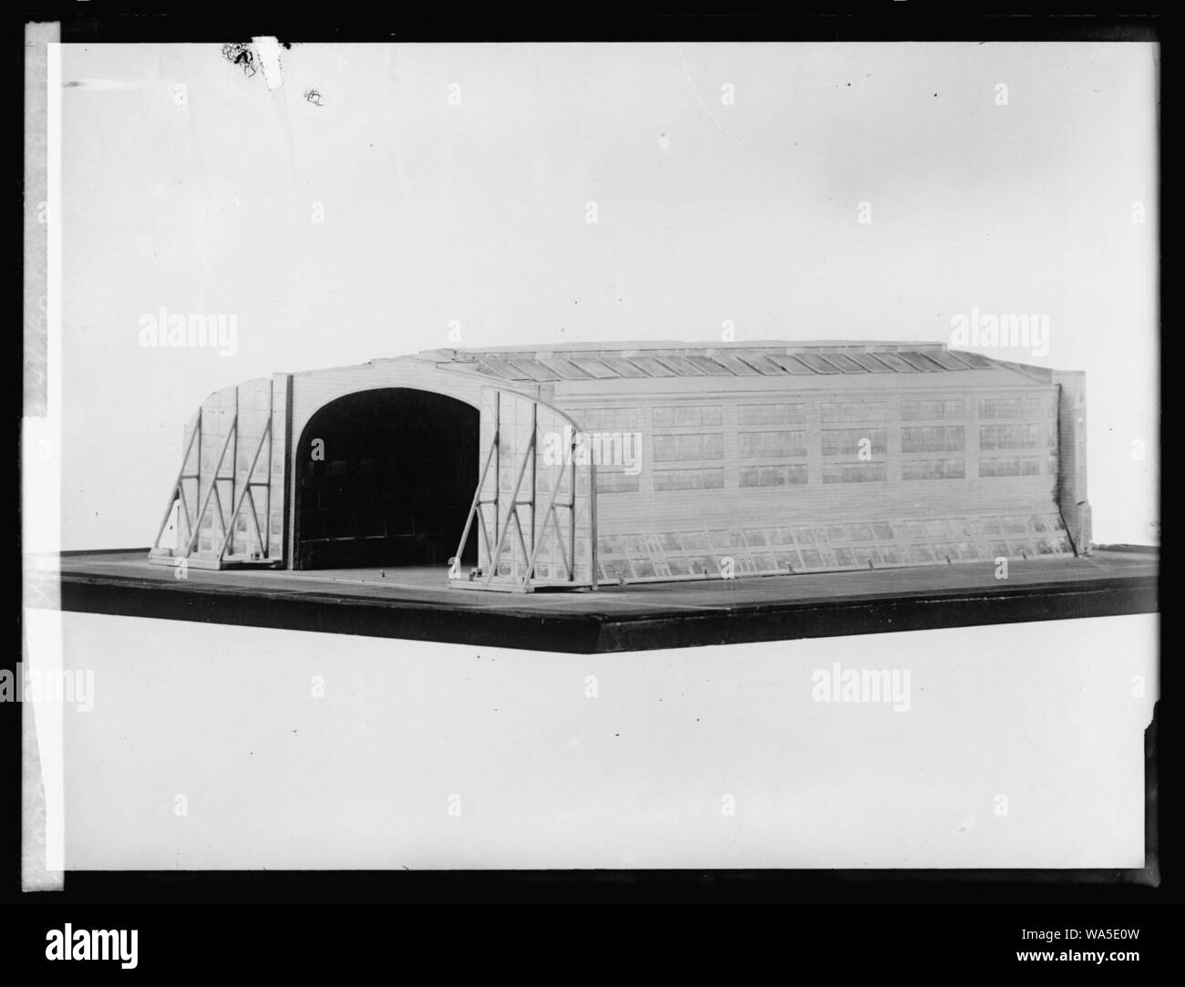 Dirigible hangar, 4-1-20 Stock Photo - Alamy