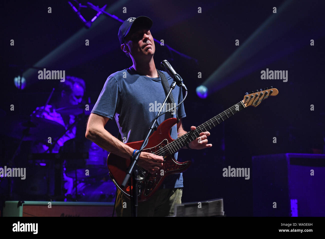 MIAMI BEACH, FL - AUGUST 16: Brendan Bayliss of Umphrey's McGee ...