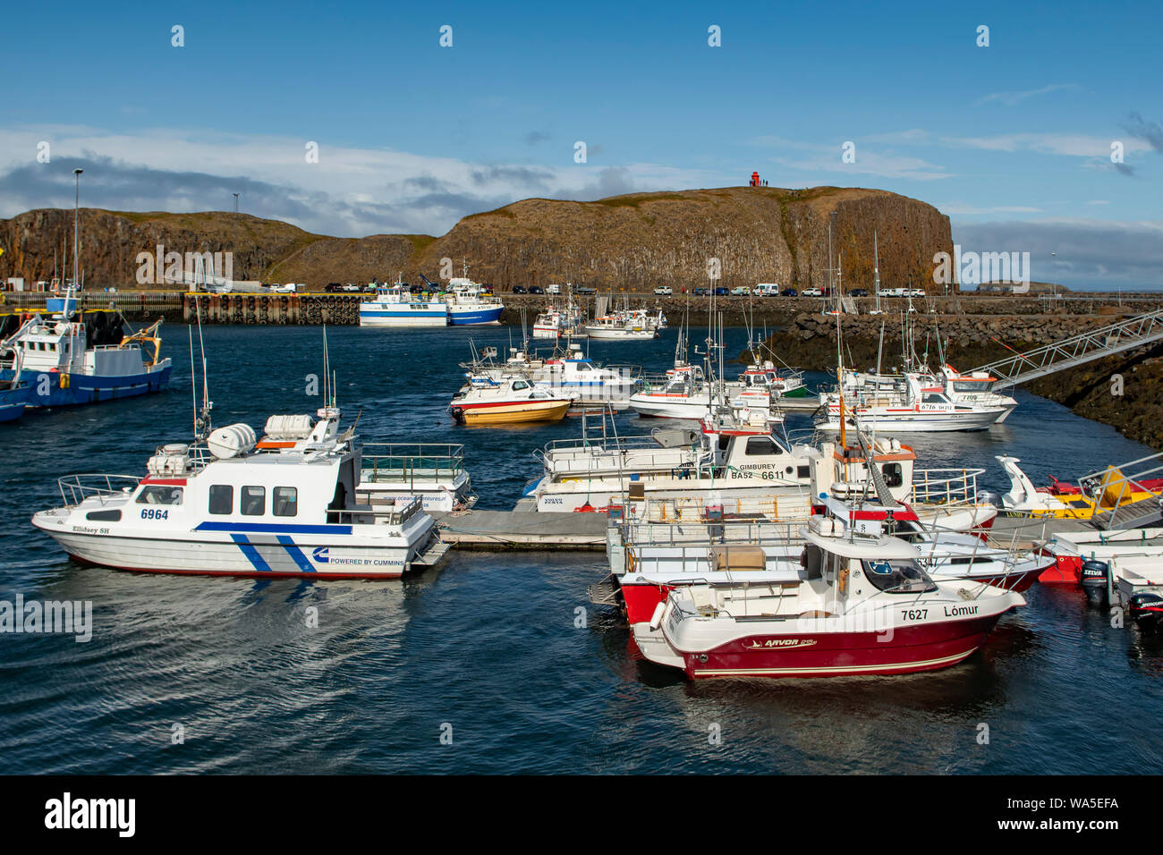 The Harbour, Stykkisholmur, Iceland Stock Photo - Alamy
