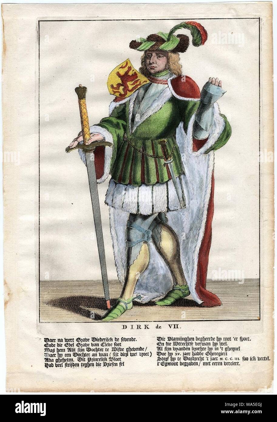 Dirk VII Holland Stock Photo - Alamy