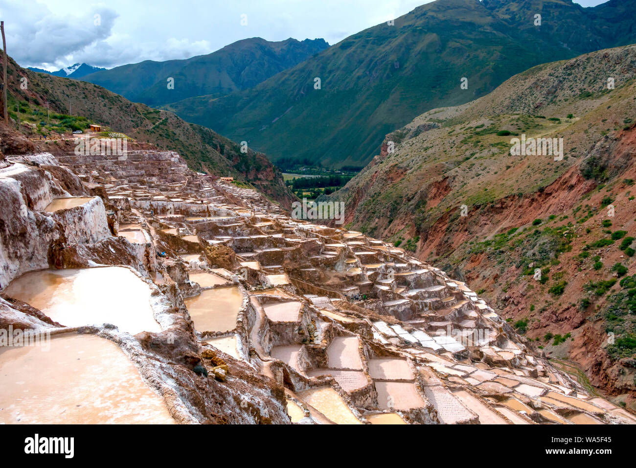 Salt extraction basins hi-res stock photography and images - Alamy