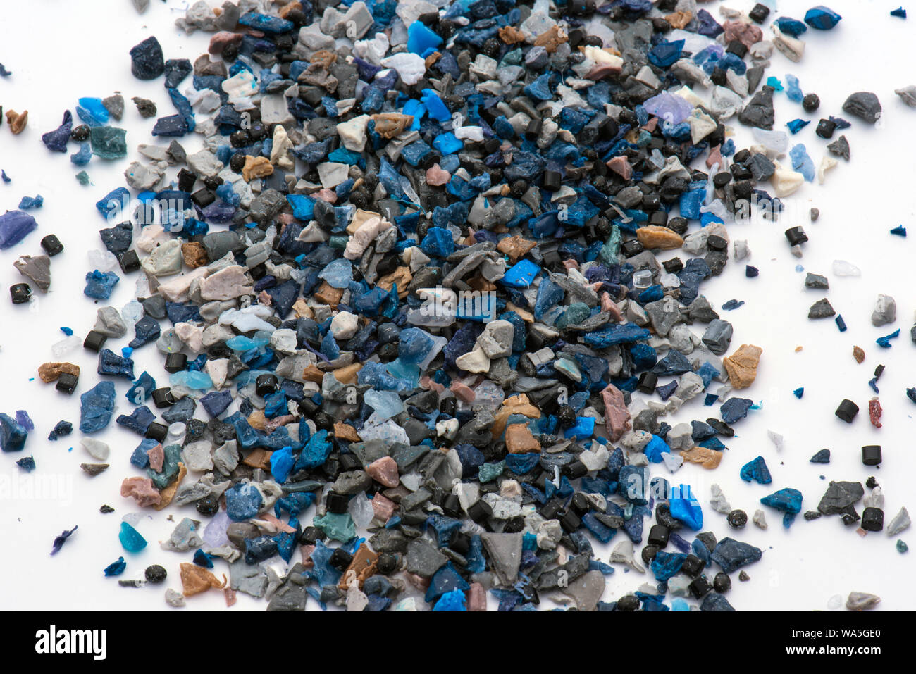 milled polymer plastic material made of parts in lab Stock Photo - Alamy