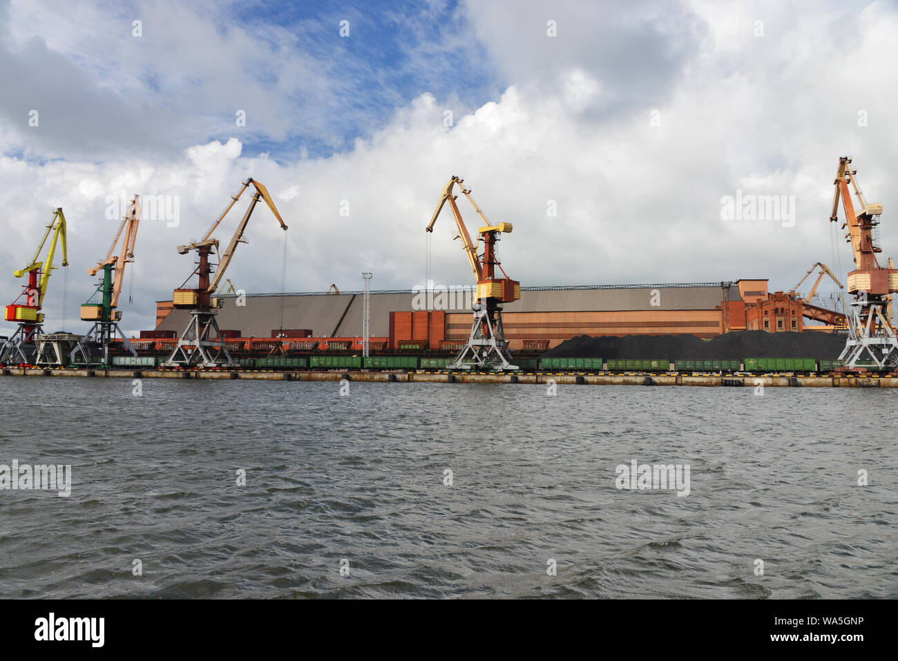 Baltic container terminal harbour hi-res stock photography and images ...