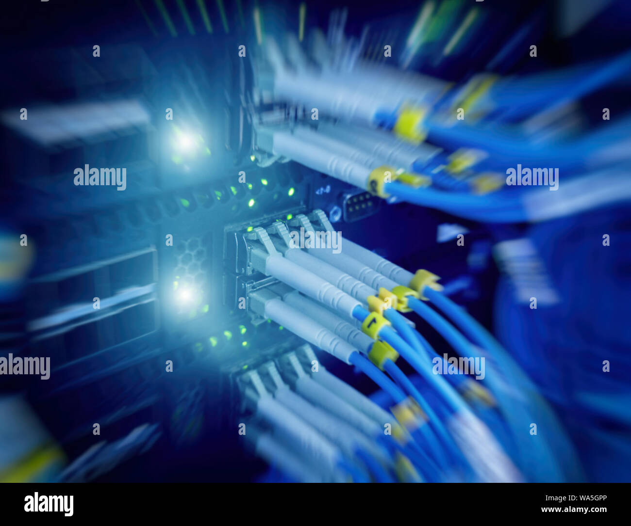 Fiber connector hi-res stock photography and images - Alamy