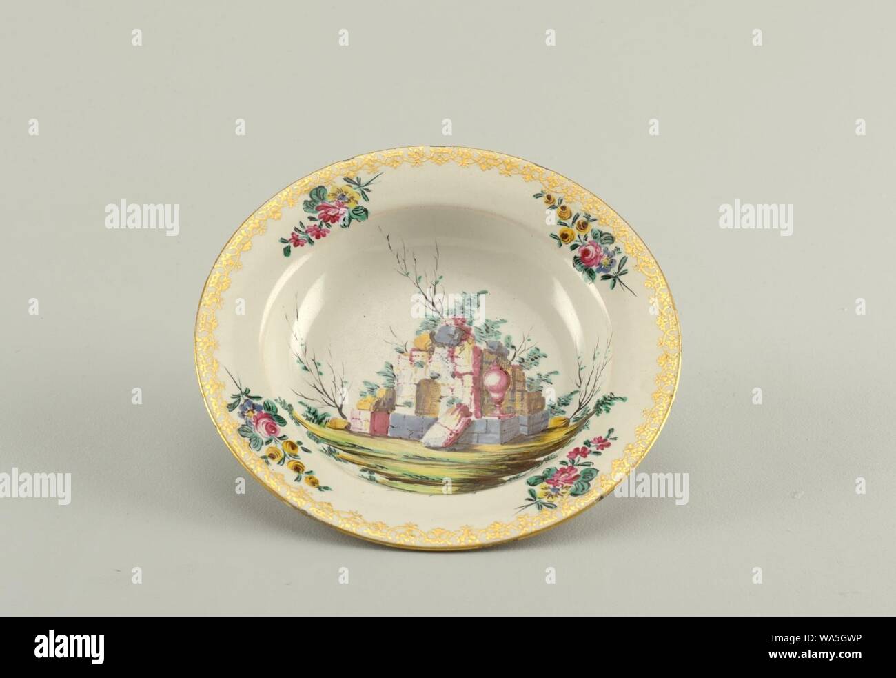 Dish, ca. 1770 Stock Photo - Alamy