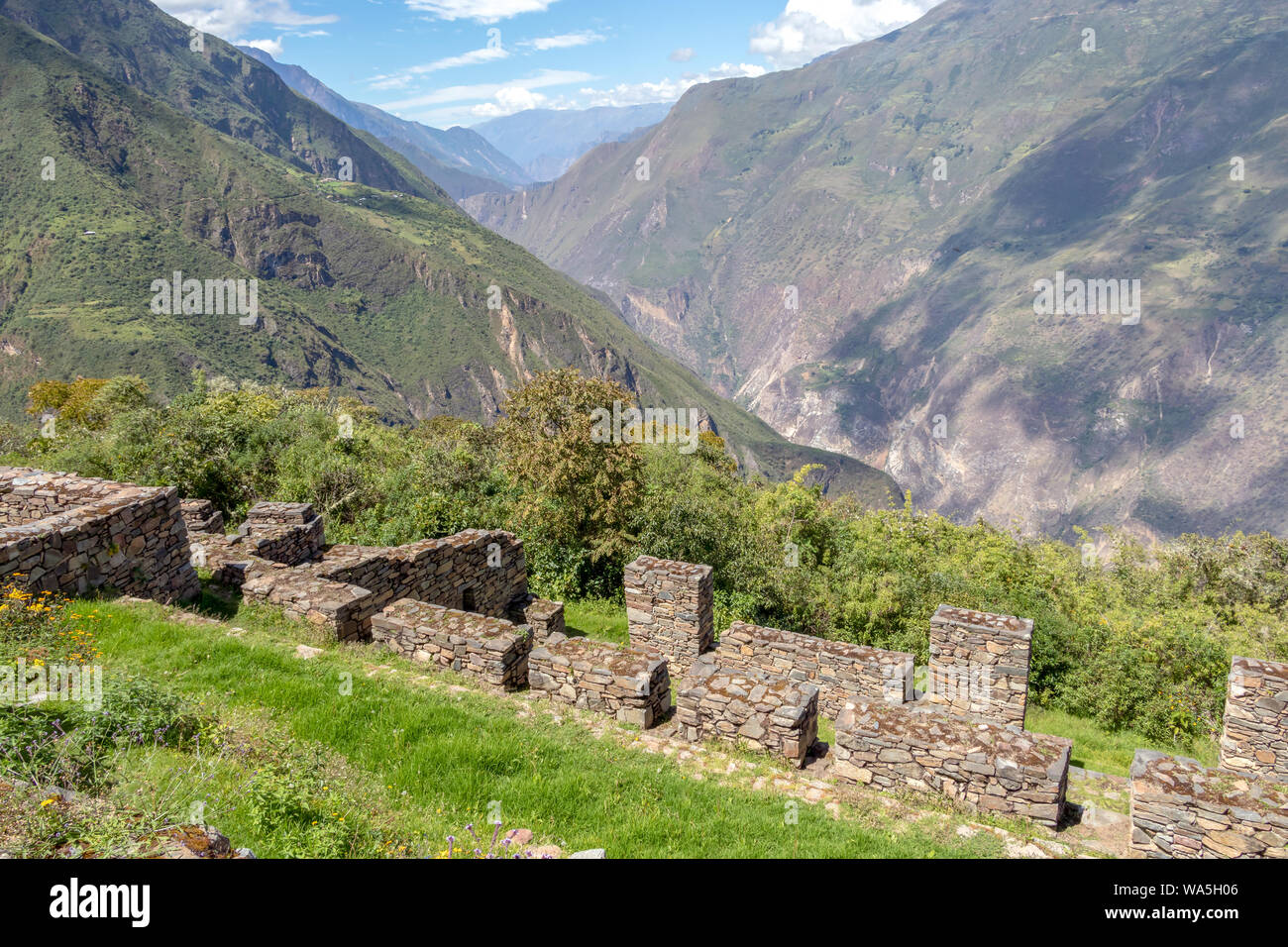Choquequirao archeological complex site, one of the most remote Inca ...