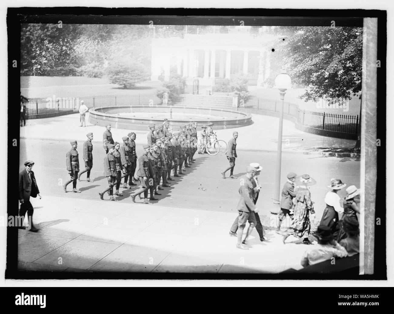 Dist. soldiers returning, 6-7-19; 312th Machine Gun battalion Stock ...