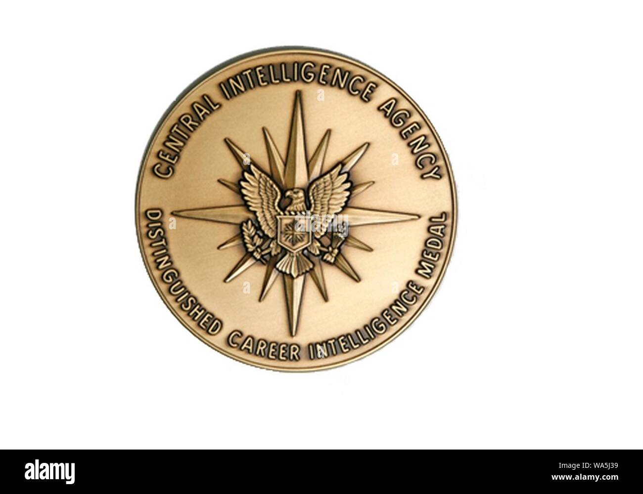 Distinguished Career Intelligence Medal of the CIA Stock Photo - Alamy