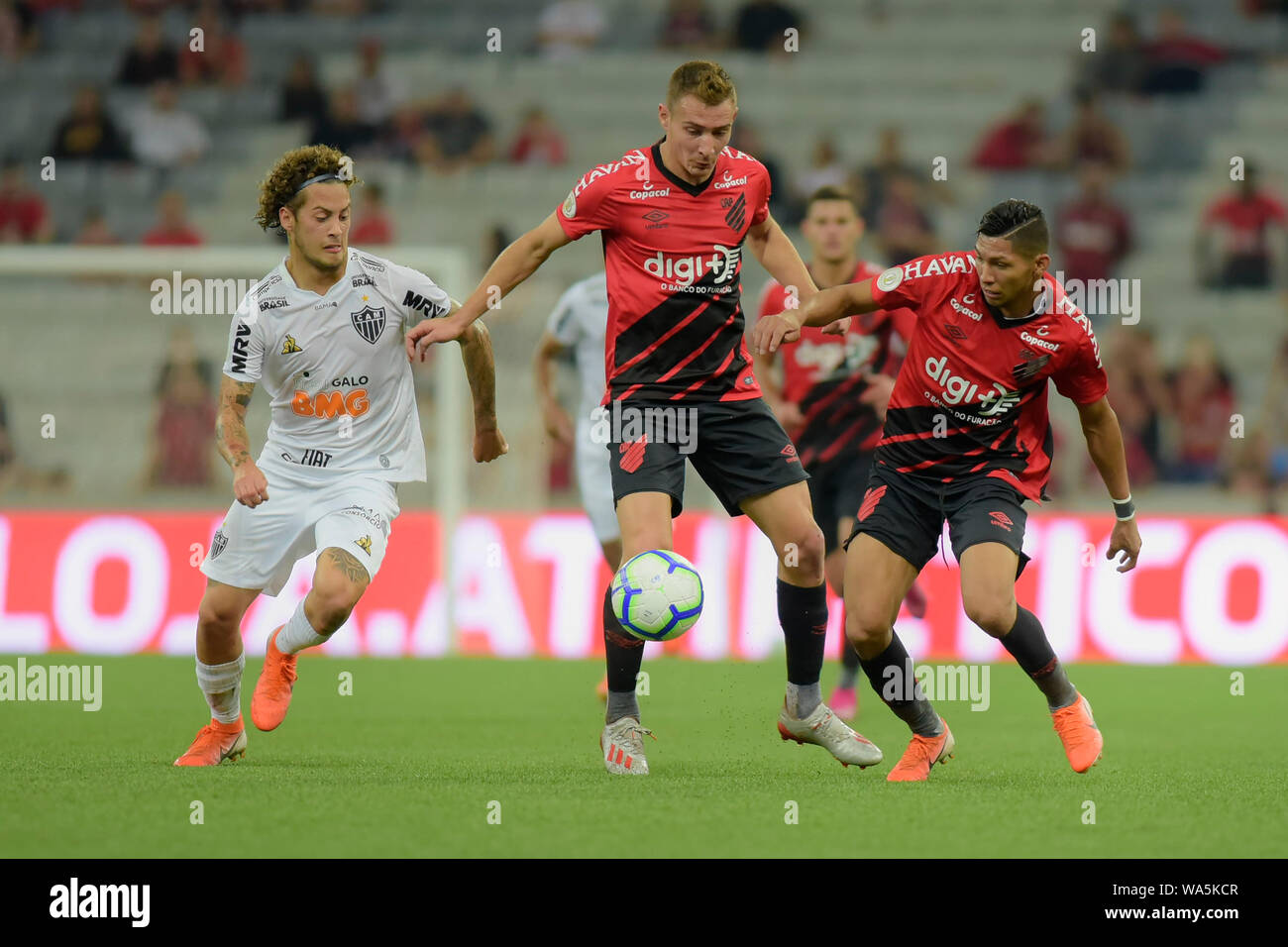Curitiba, Brazil. 17th Aug, 2019. Guga, Marco Ruben and Ron during ...