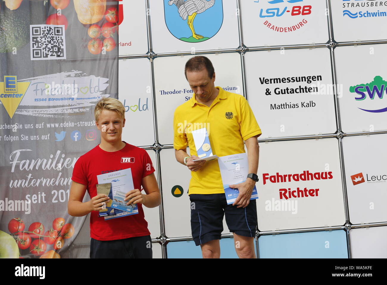 Strausberg, Germany. 17th Aug, 2019. Strausberg: In 1925, 7 athletes ...