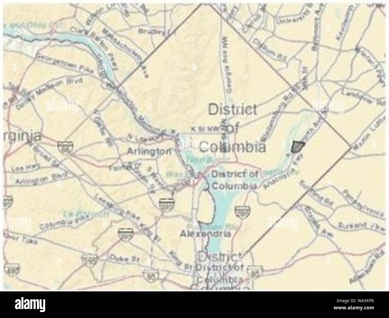 District of Columbia 2010 Census Census Tract Reference Map Tract 96.04 ...