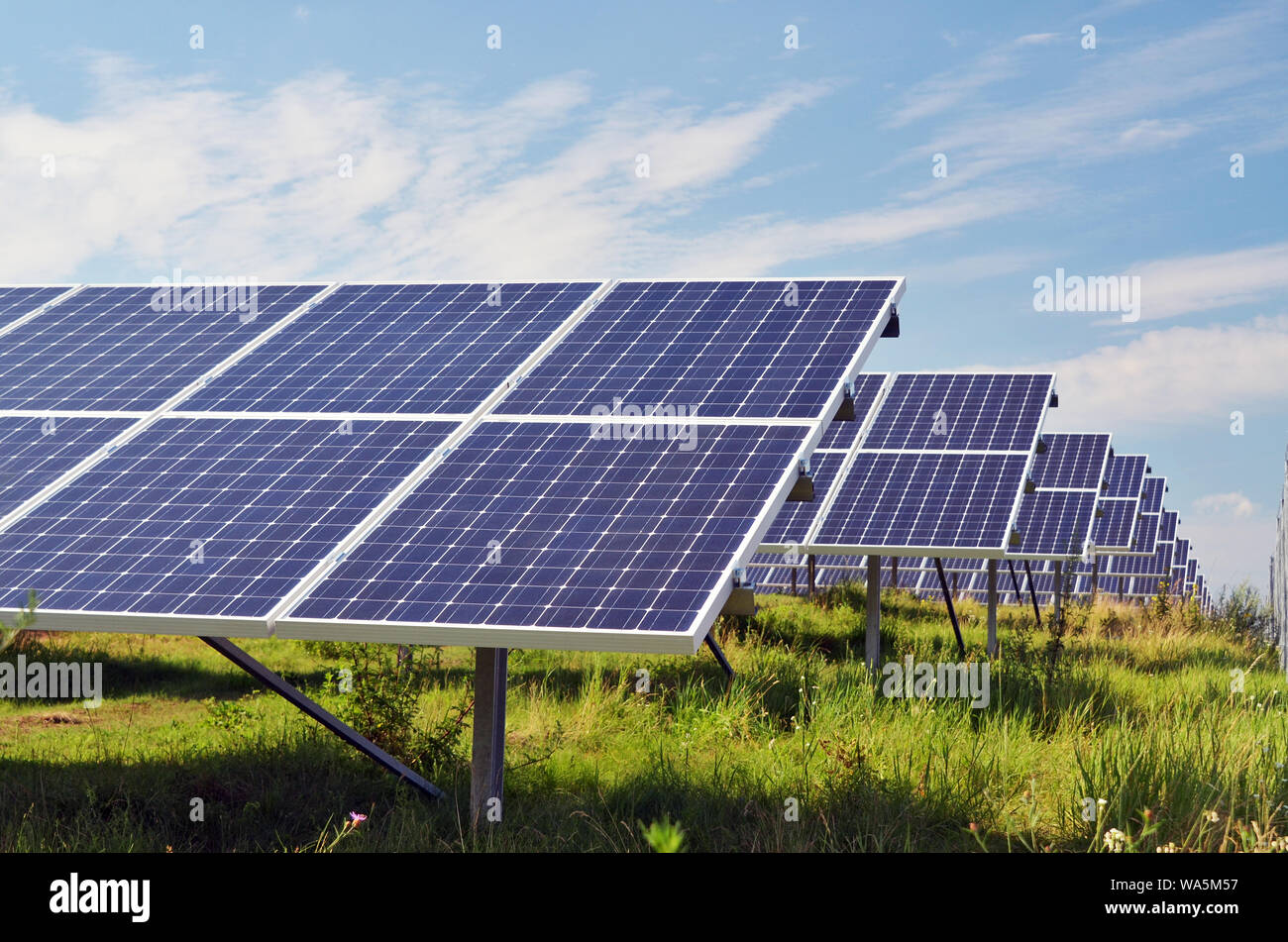 Solar power plant on hi-res stock photography and images - Alamy