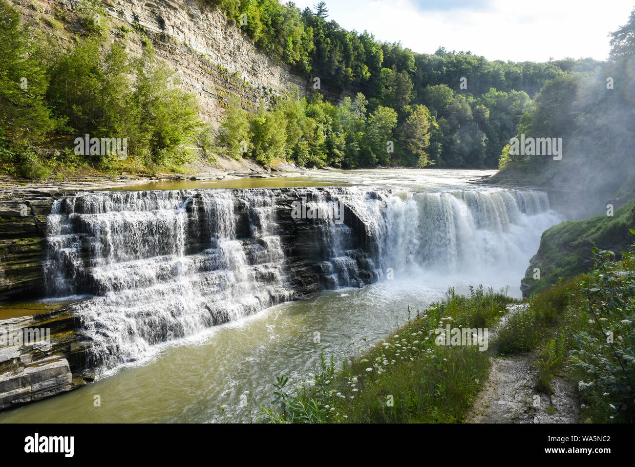 Lower genesee falls hi-res stock photography and images - Alamy