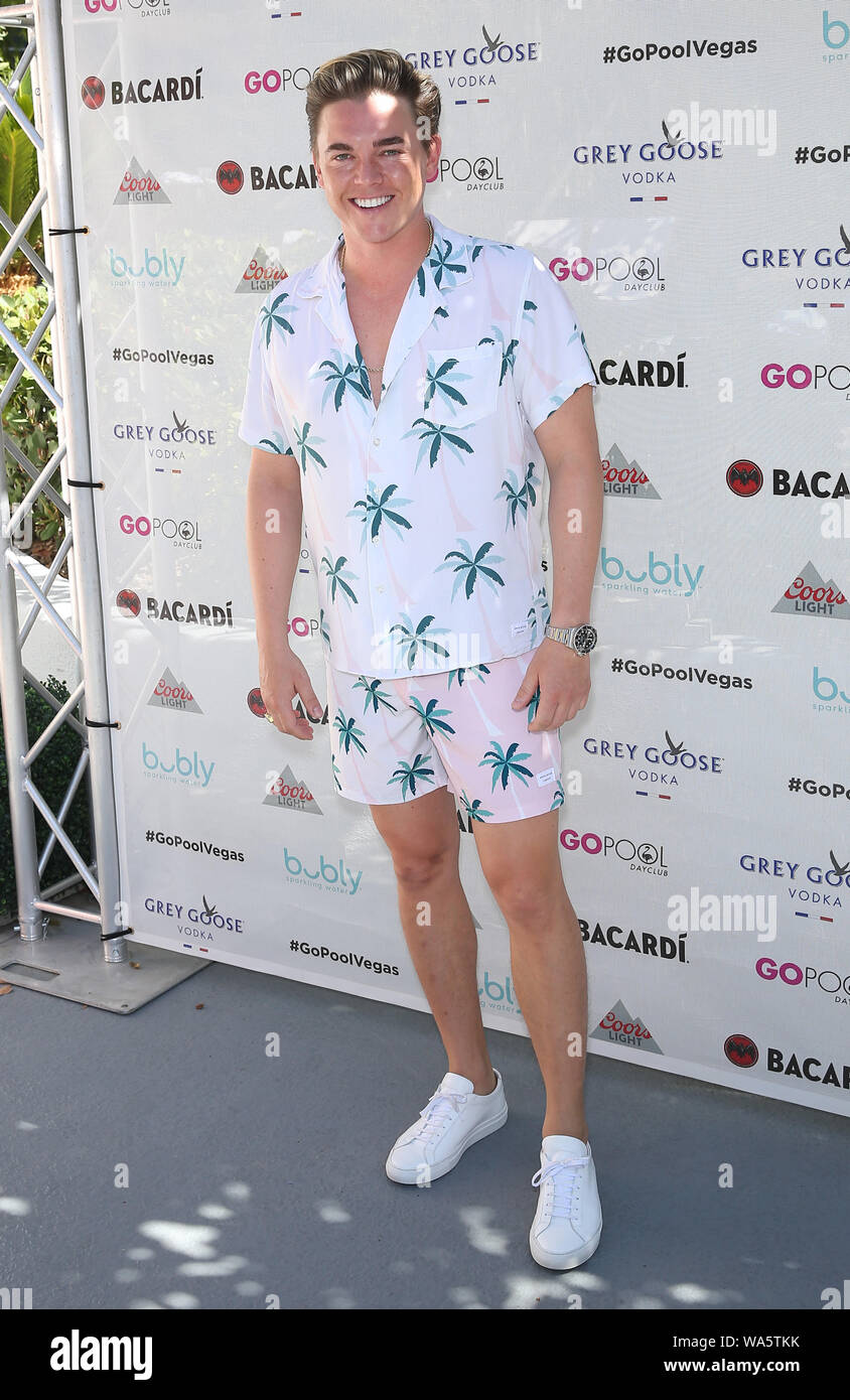 Las Vegas, NV, USA. 17th Aug, 2019. Jesse McCartney. Jesse McCartney ...