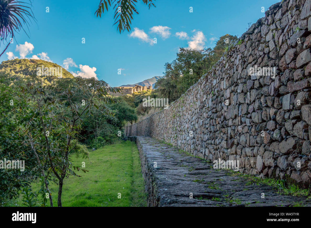 Choquequirao archeological complex site, one of the most remote Inca ...