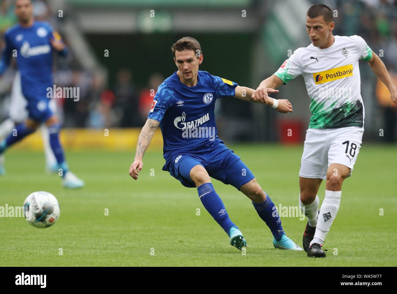 Gladbach, Deutschland. 17th Aug, 2019. firo: 17.08.2019 Football, 2019/ ...